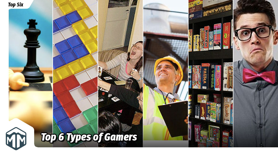 Top 6 Types of Gamers – Meeple Mountain