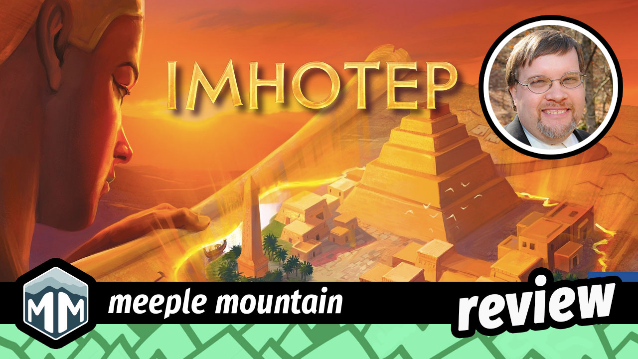 Imhotep Game Review – Meeple Mountain