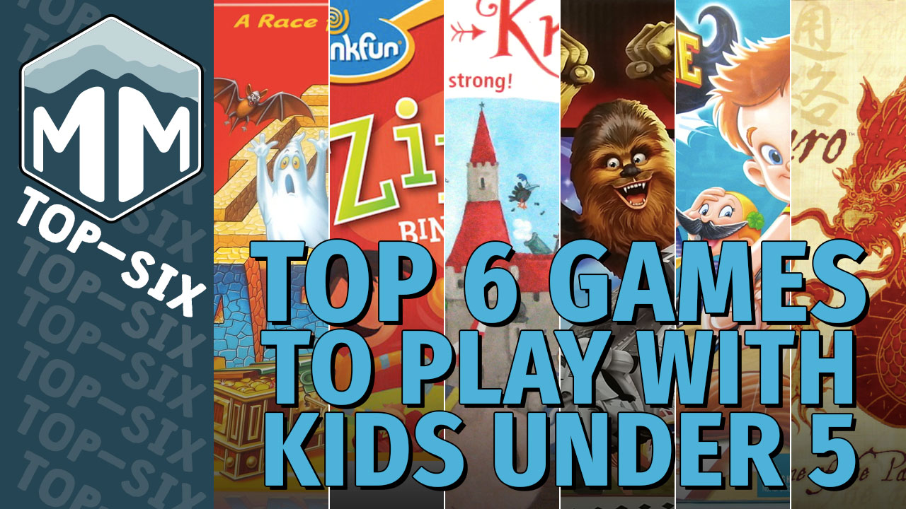 Top 6 Games to Play With Younger Kids – Meeple Mountain