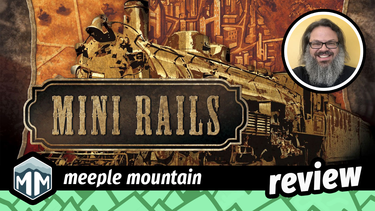 Mini Rails Game Review – Meeple Mountain