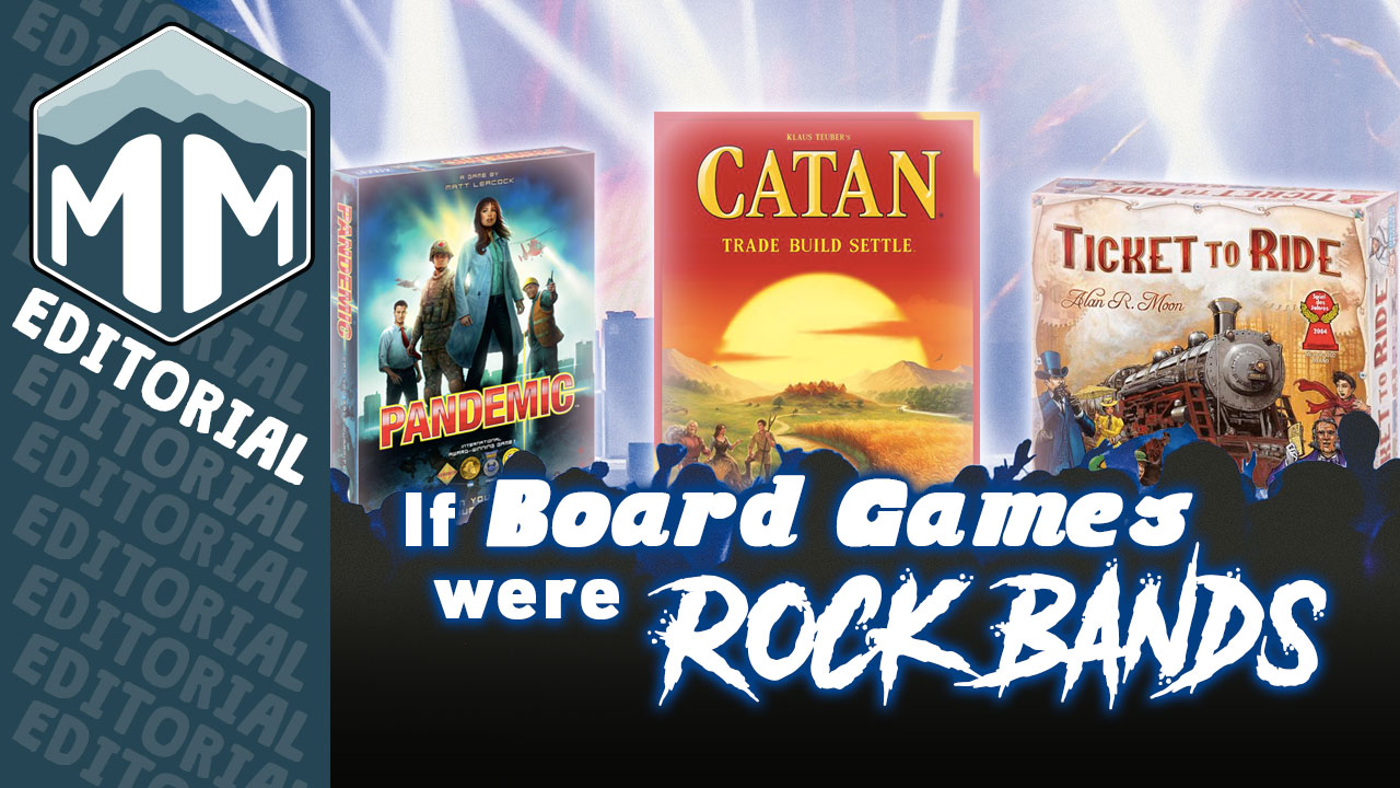If Board Games Were Rock Bands – Meeple Mountain