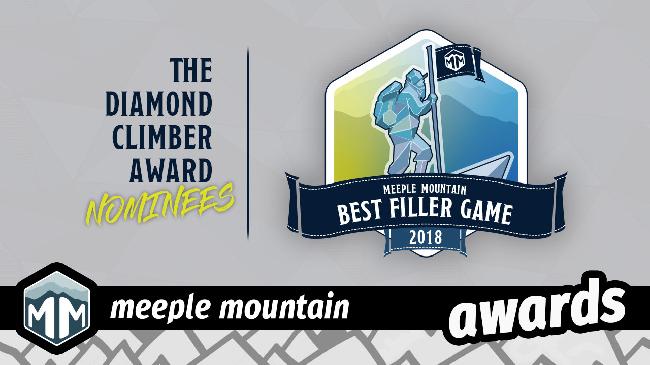 2018 – Best Filler Game Nominees – Meeple Mountain