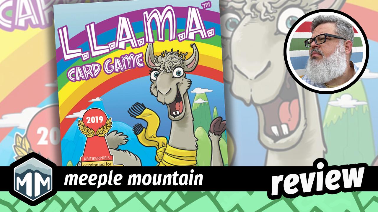 L.L.A.M.A. Game Review – Meeple Mountain