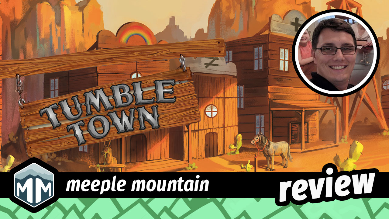 Tumble Town Game Review – Meeple Mountain