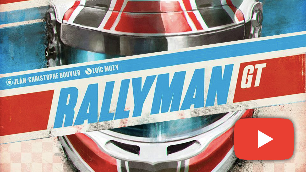 Rallyman: GT Video Review & Unboxing | Meeple Mountain