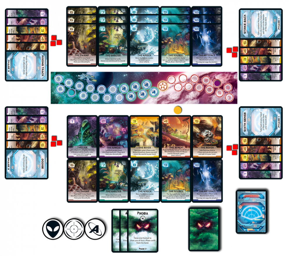 Not Alone Game Review – Meeple Mountain