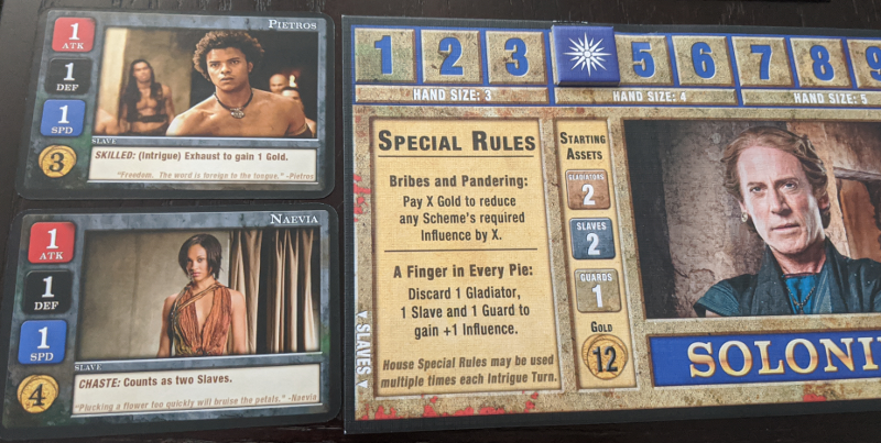 Spartacus Game Review – Meeple Mountain