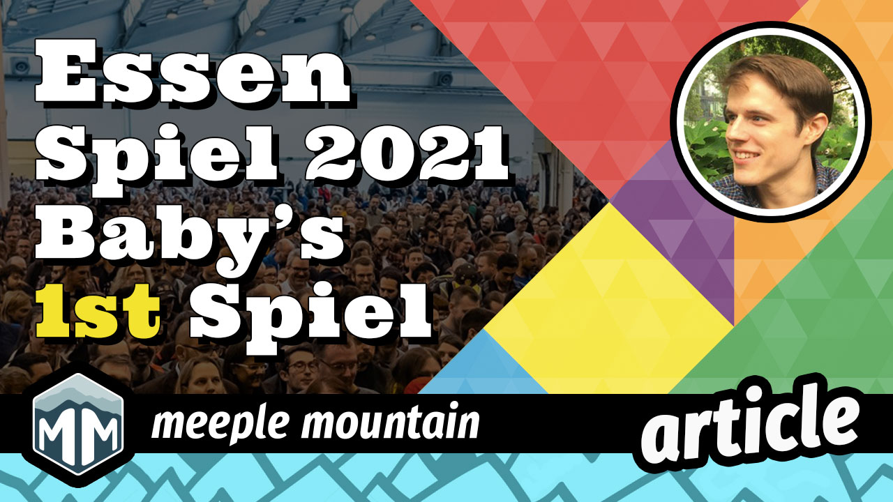 Essen Spiel 2021: Baby’s erstes Spiel – Meeple Mountain