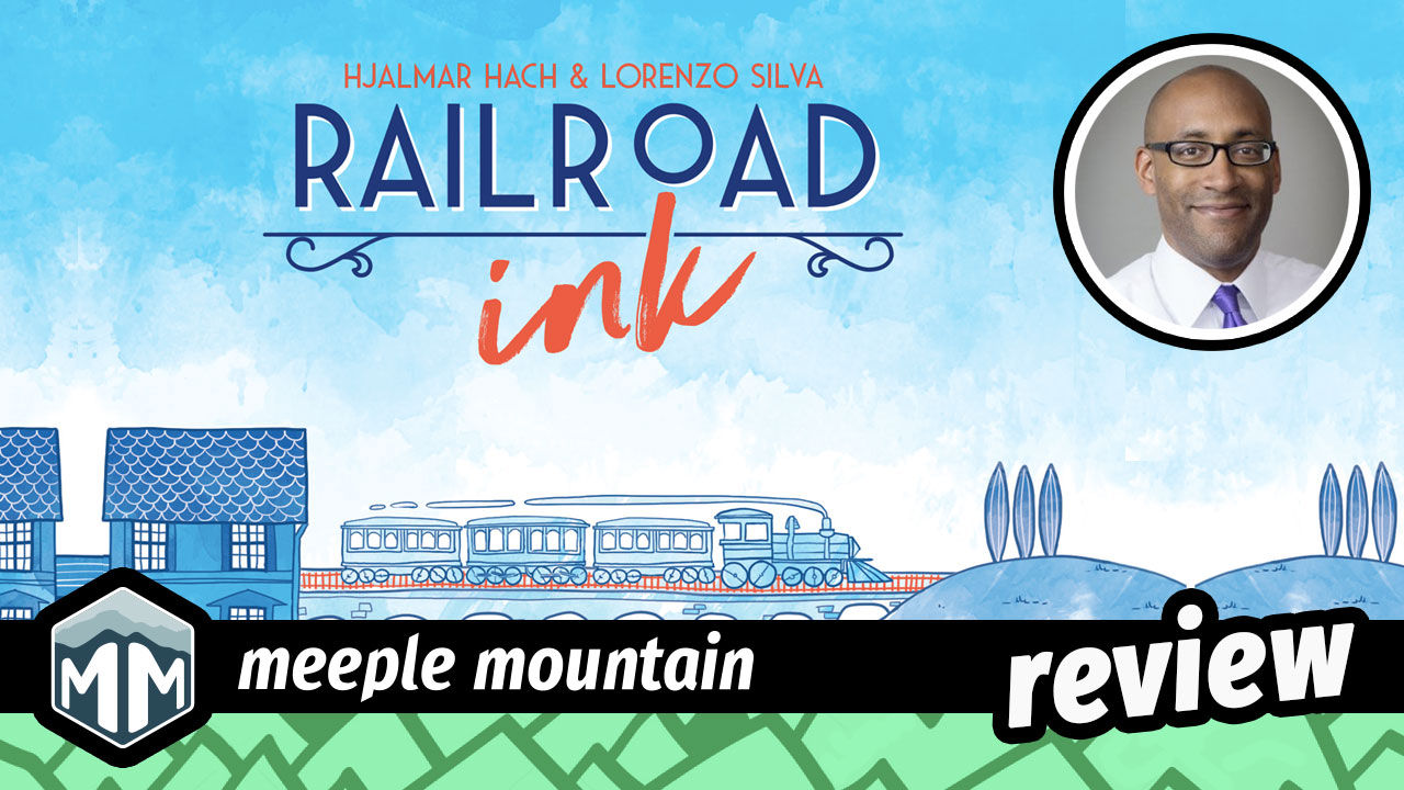 Railroad Ink: Deep Blue Edition Game Review – Meeple Mountain