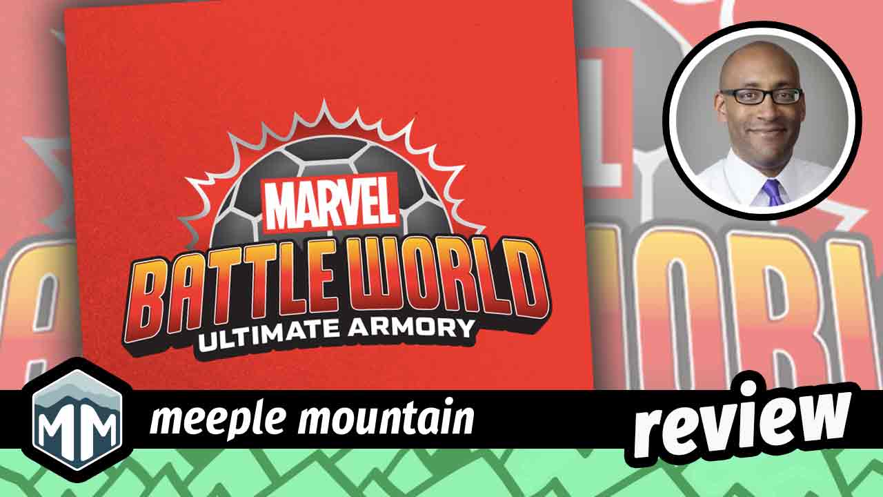 Marvel Battleworld Series 3: Ultimate Armory Game Review – Meeple Mountain