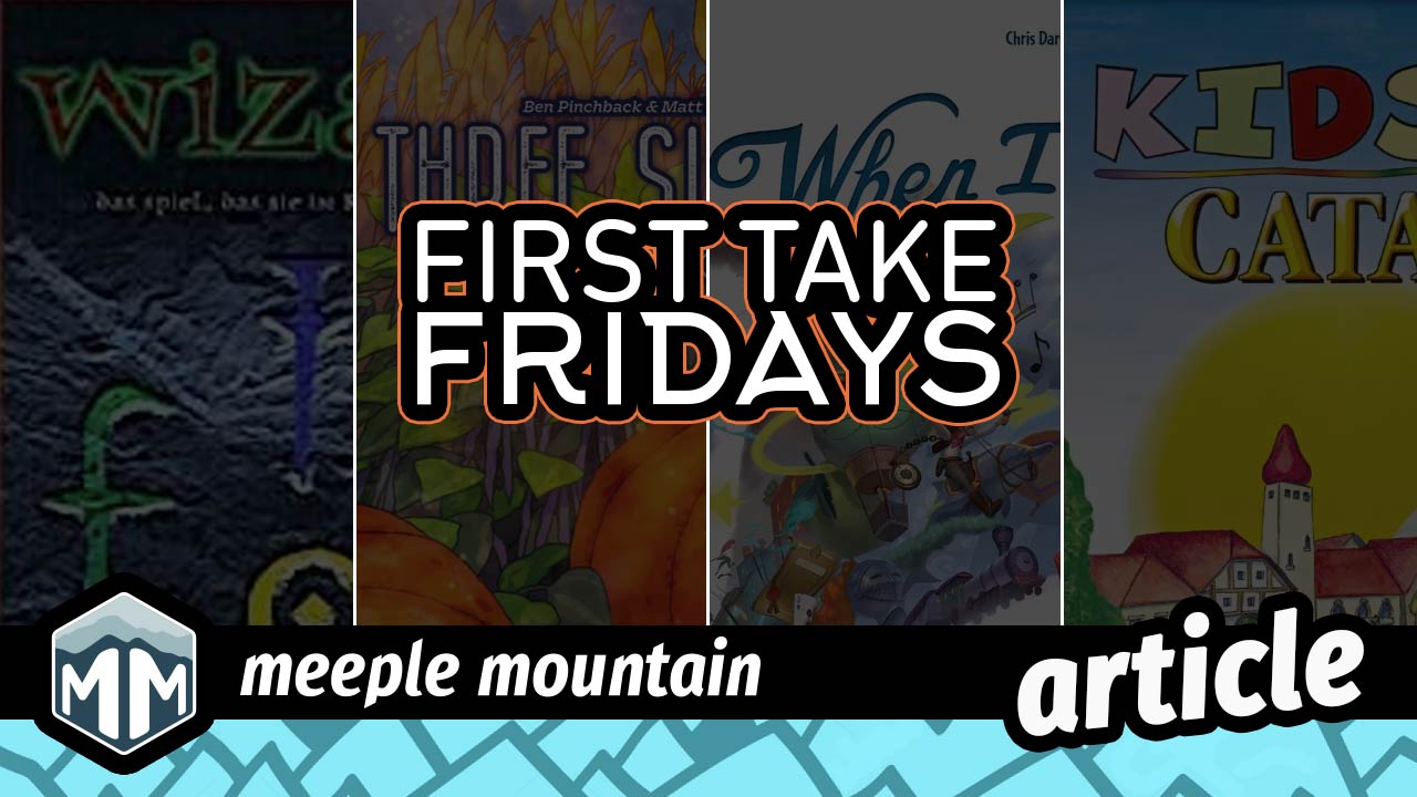 First Take Friday – Wizard (Fantasy Wizard), Three Sisters, When I ...
