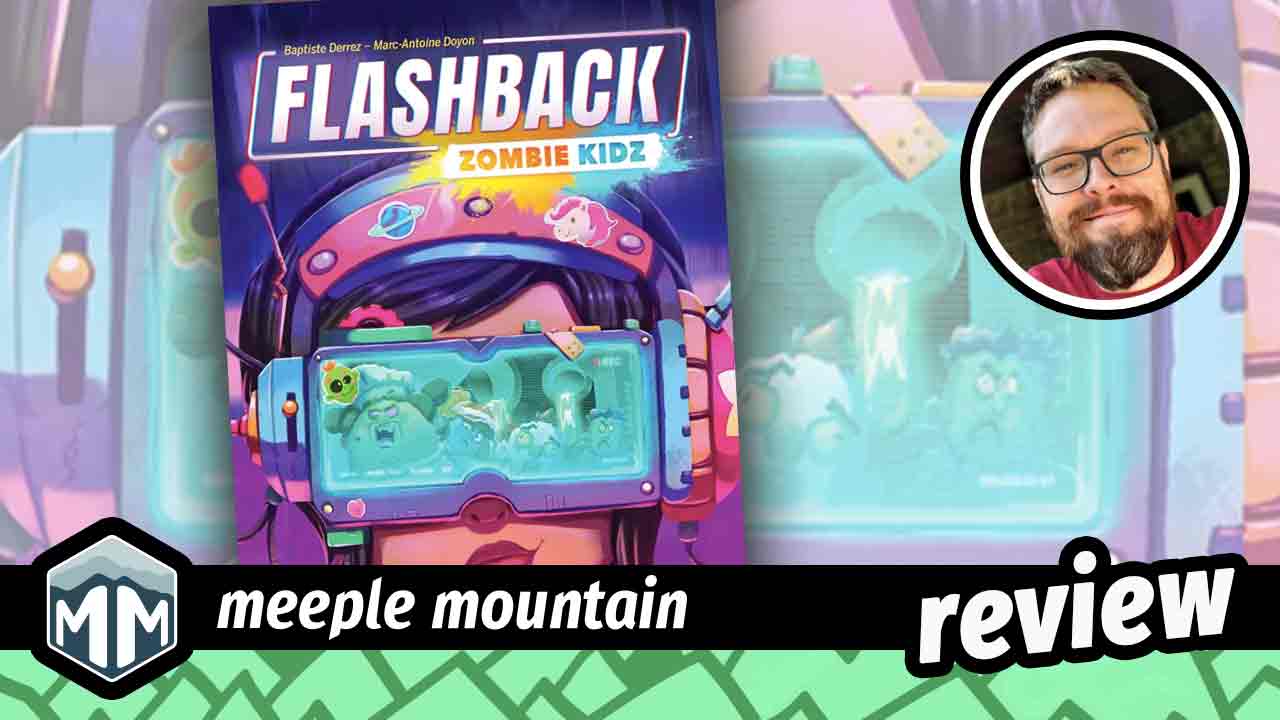 Flashback Zombie Kidz Game Review Meeple Mountain