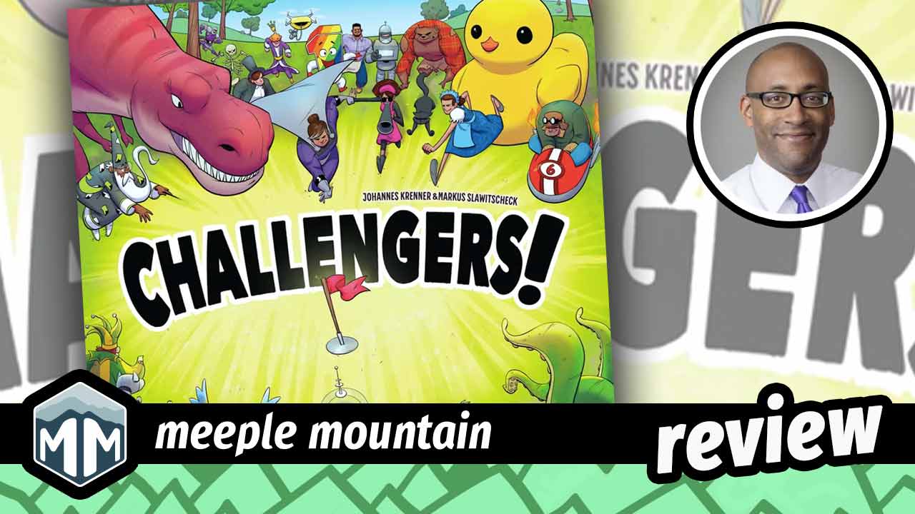 Challengers! Game Review – Meeple Mountain