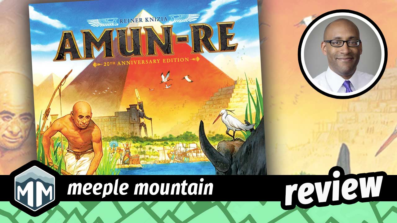 Amun-Re: 20th Anniversary Edition Game Review – Meeple Mountain