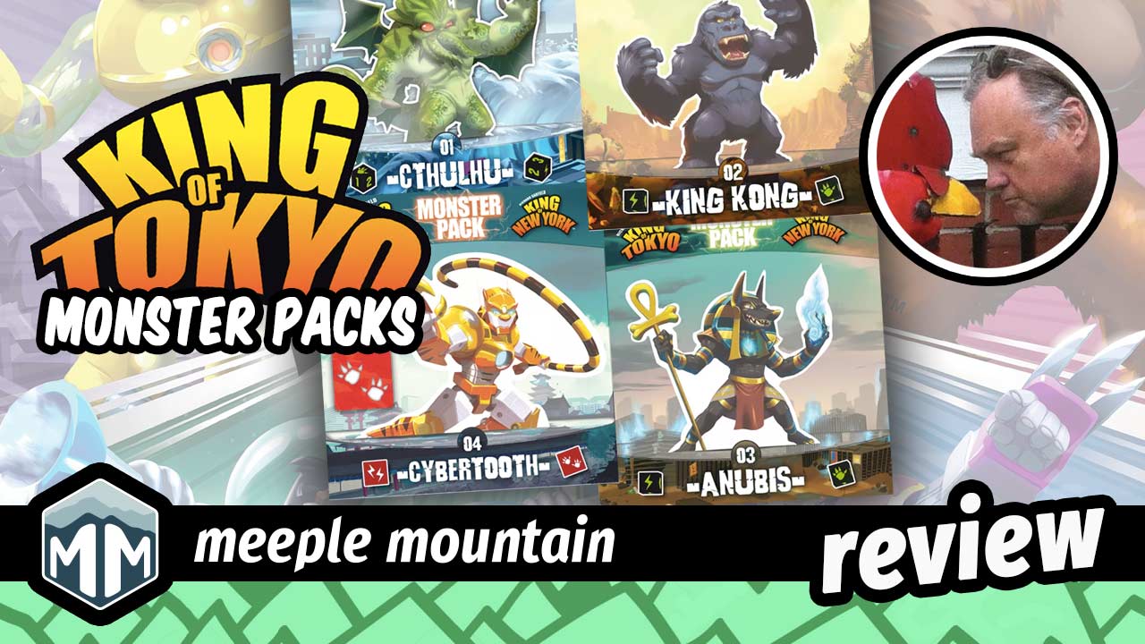 King of Tokyo Monster Packs – Meeple Mountain