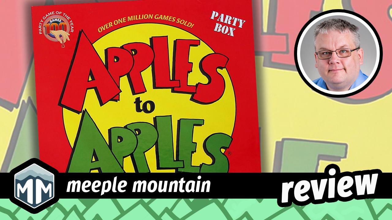 Apples to Apples Game Review – Meeple Mountain