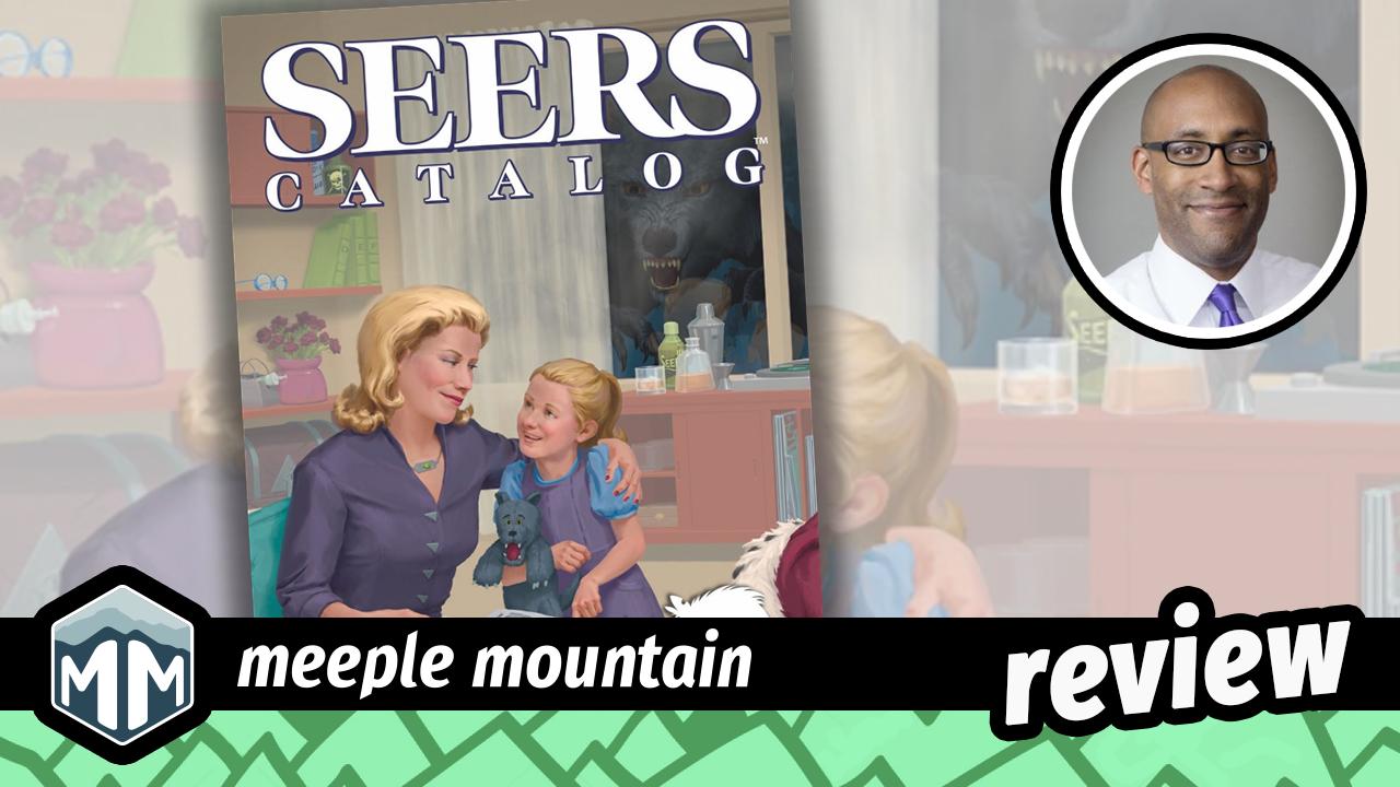 Seers Catalog Game Review – Meeple Mountain