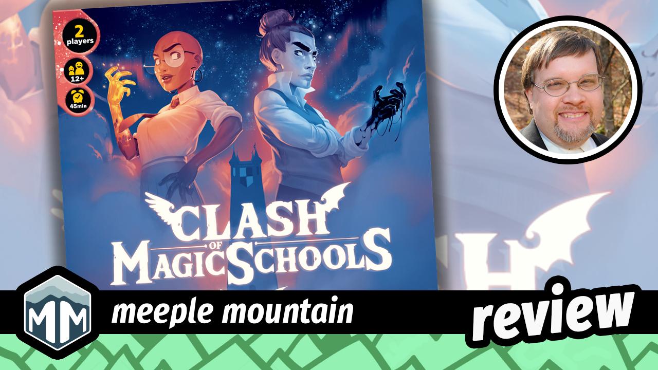 Ave Uwe: Clash of Magic Schools Game Review – Meeple Mountain