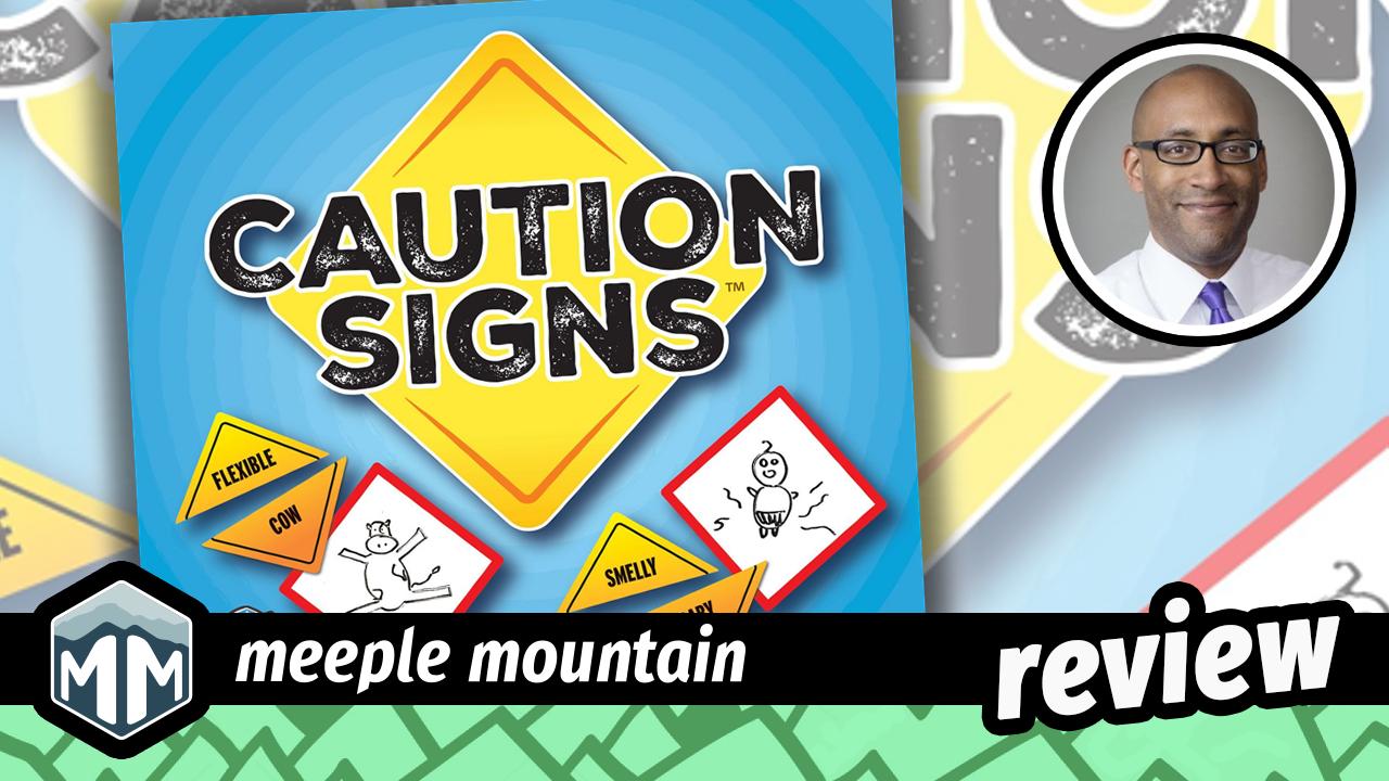Caution Signs Game Review – Meeple Mountain