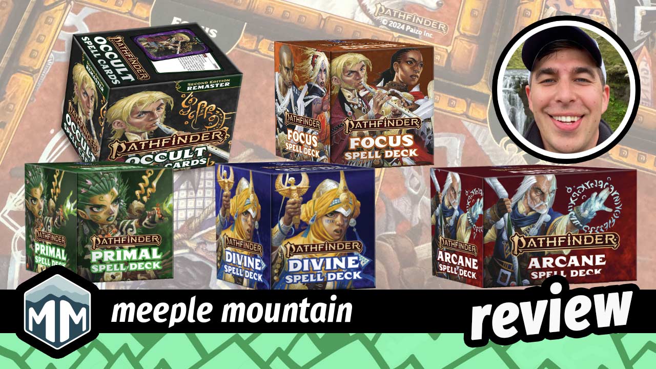 Pathfinder Remastered Spell Cards Preview – Meeple Mountain